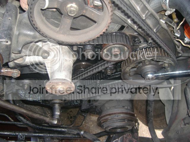Crash Course On 4d56 Timing Belt Replacement With Pics